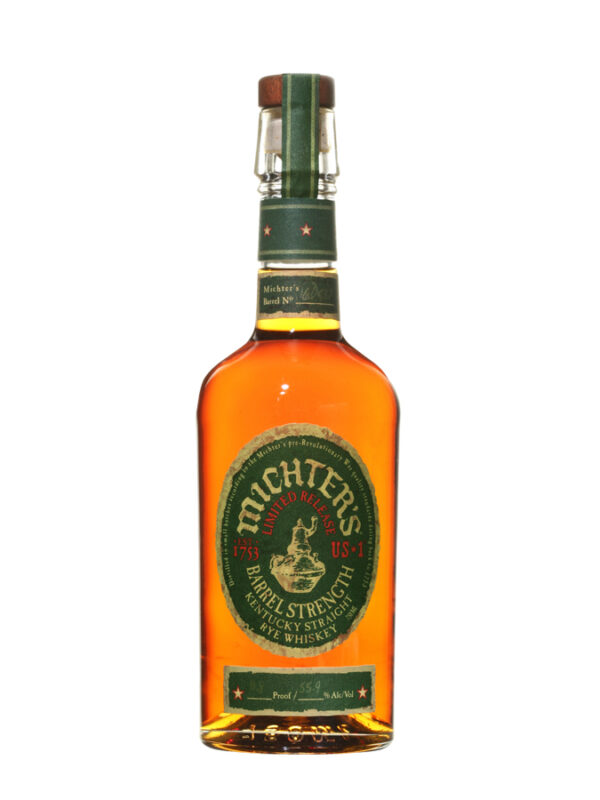 MICHTER'S US 1 Barrel Strength Rye - La Maison du Whisky Singapore